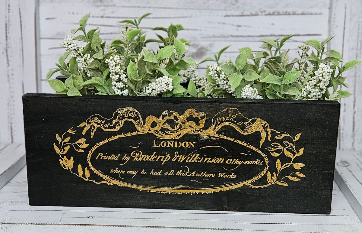 IOD Workshops - Wooden Box with Gilded Transfers – Create It